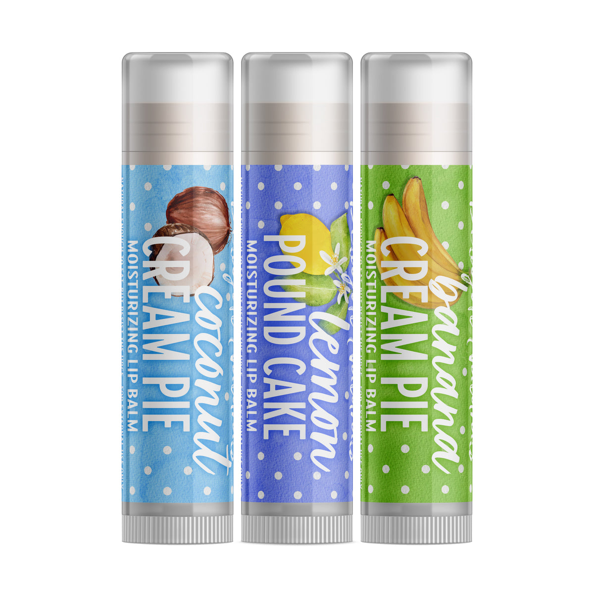 Spring Desserts Lip Balm Set — Delight Naturals