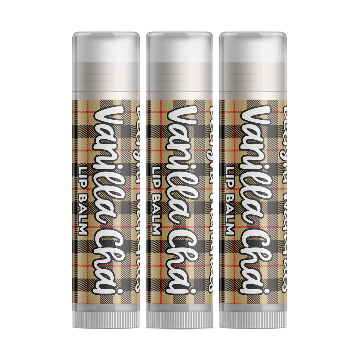 Vanilla Chai Lip Balm - Three Pack — Delight Naturals