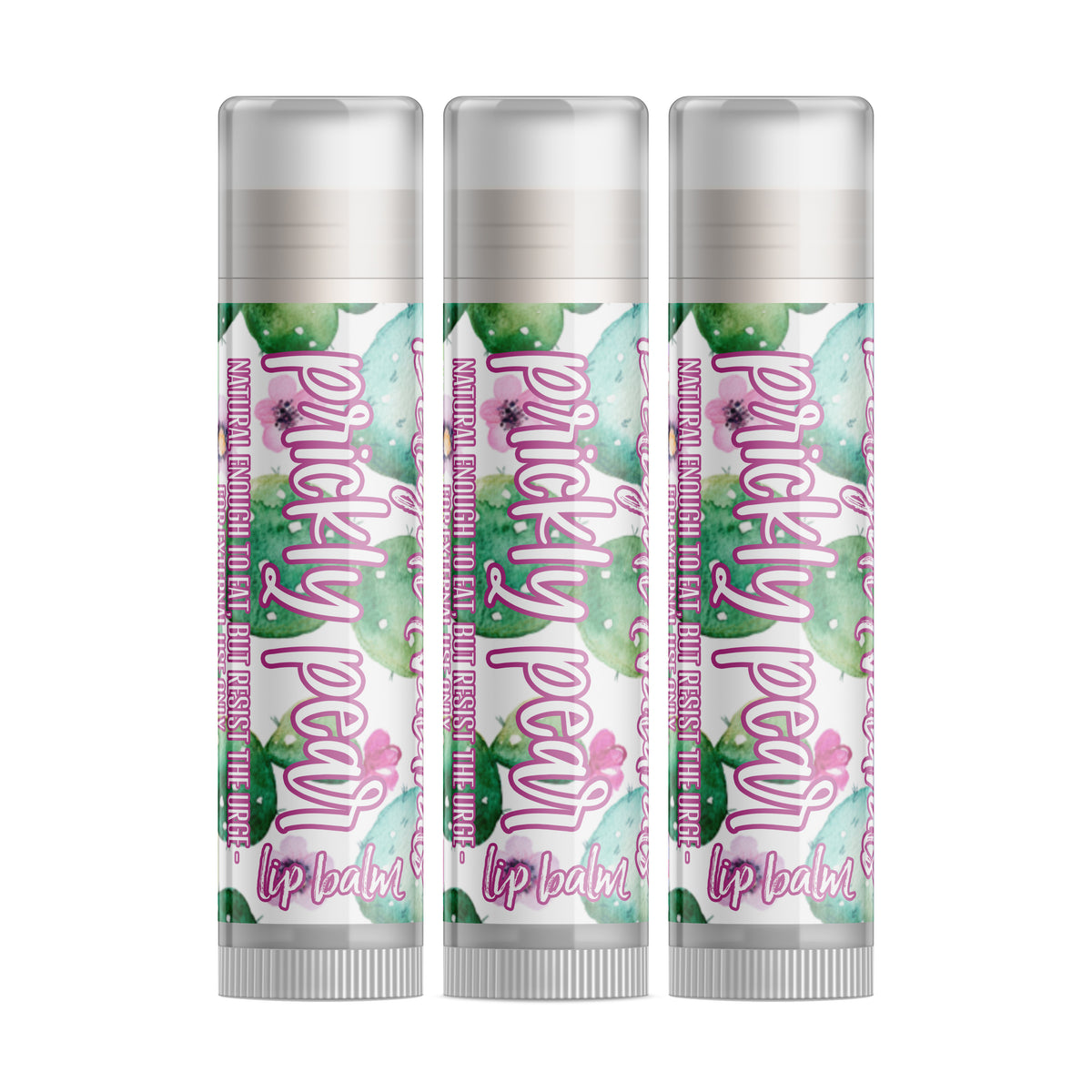Prickly Pear Lip Balm - Three Pack — Delight Naturals