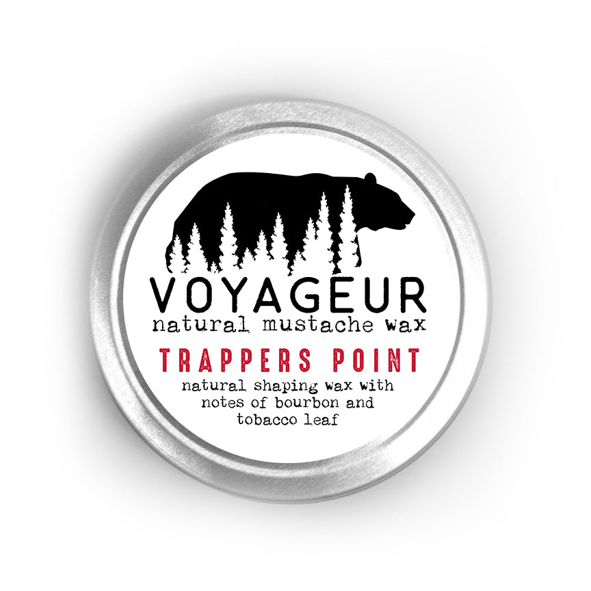 Mustache Wax in Trappers Point - Voyageur Grooming — Delight Naturals
